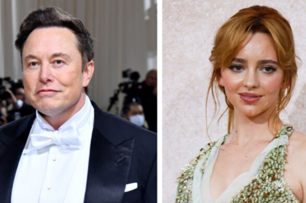 Tesla boss Elon Musk, 50, seen with his new girlfriend, actress Natash ...